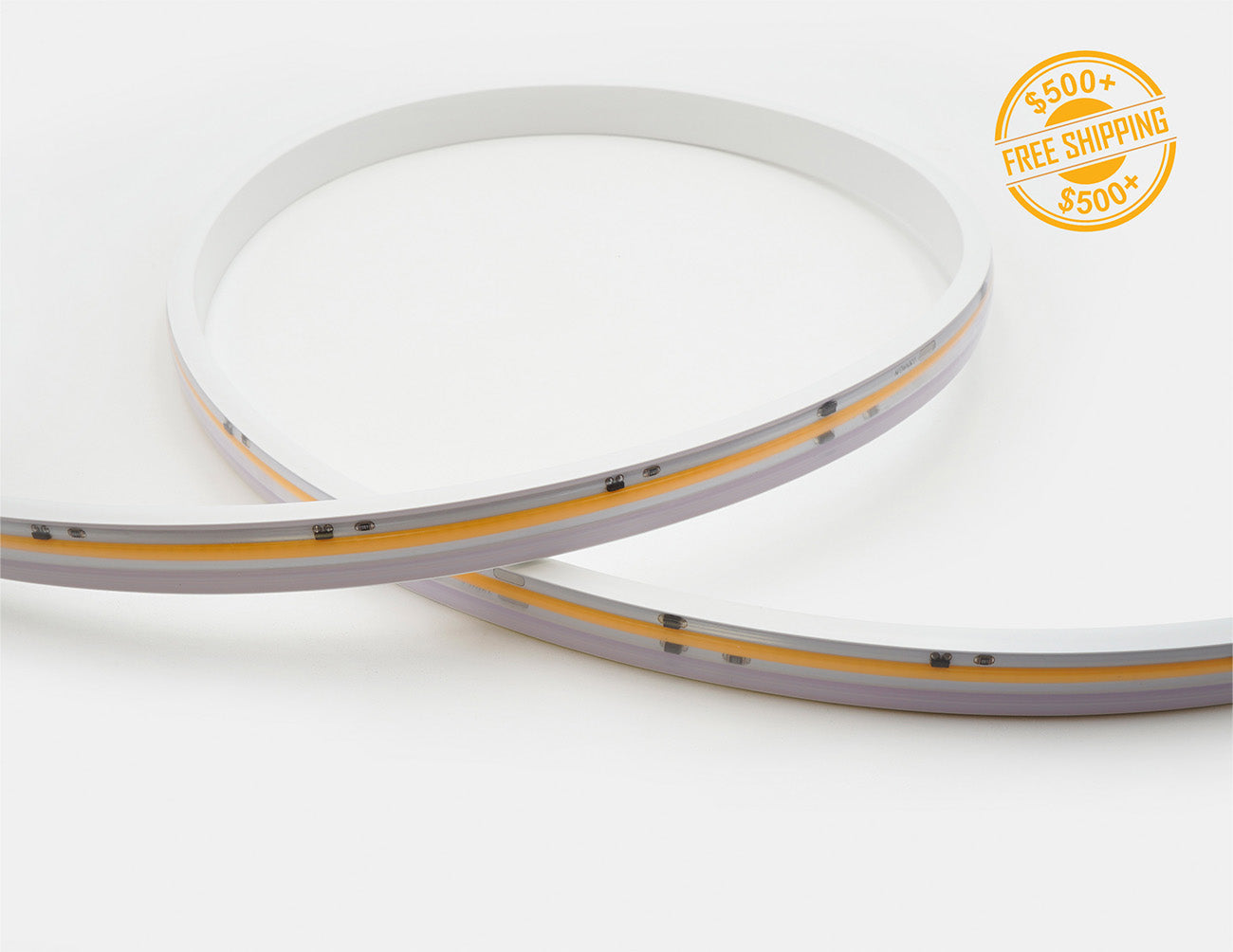 120V Dimmable LED Strip Light COB 4000K | GL LED US LIGHTING