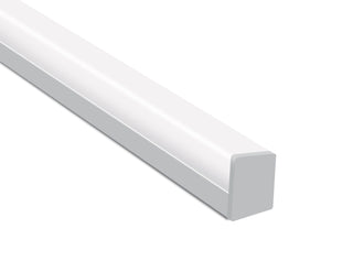 SQUARE DOME - YD 1604 Aluminum Channel + Milky Diffuser - 94" | GL LED ...