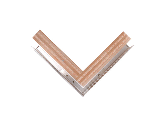 AL L-Shape Corner Connector - Flat | GL LED US LIGHTING